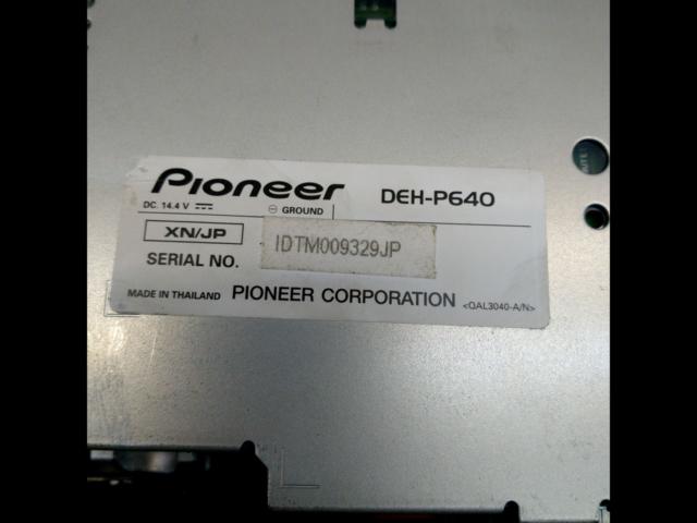 carrozzeria(カロッツェリア) DEH-P640 | カー用品 ヘッドユニット CDチューナーを通販で購入する | 中古カー＆バイク ...