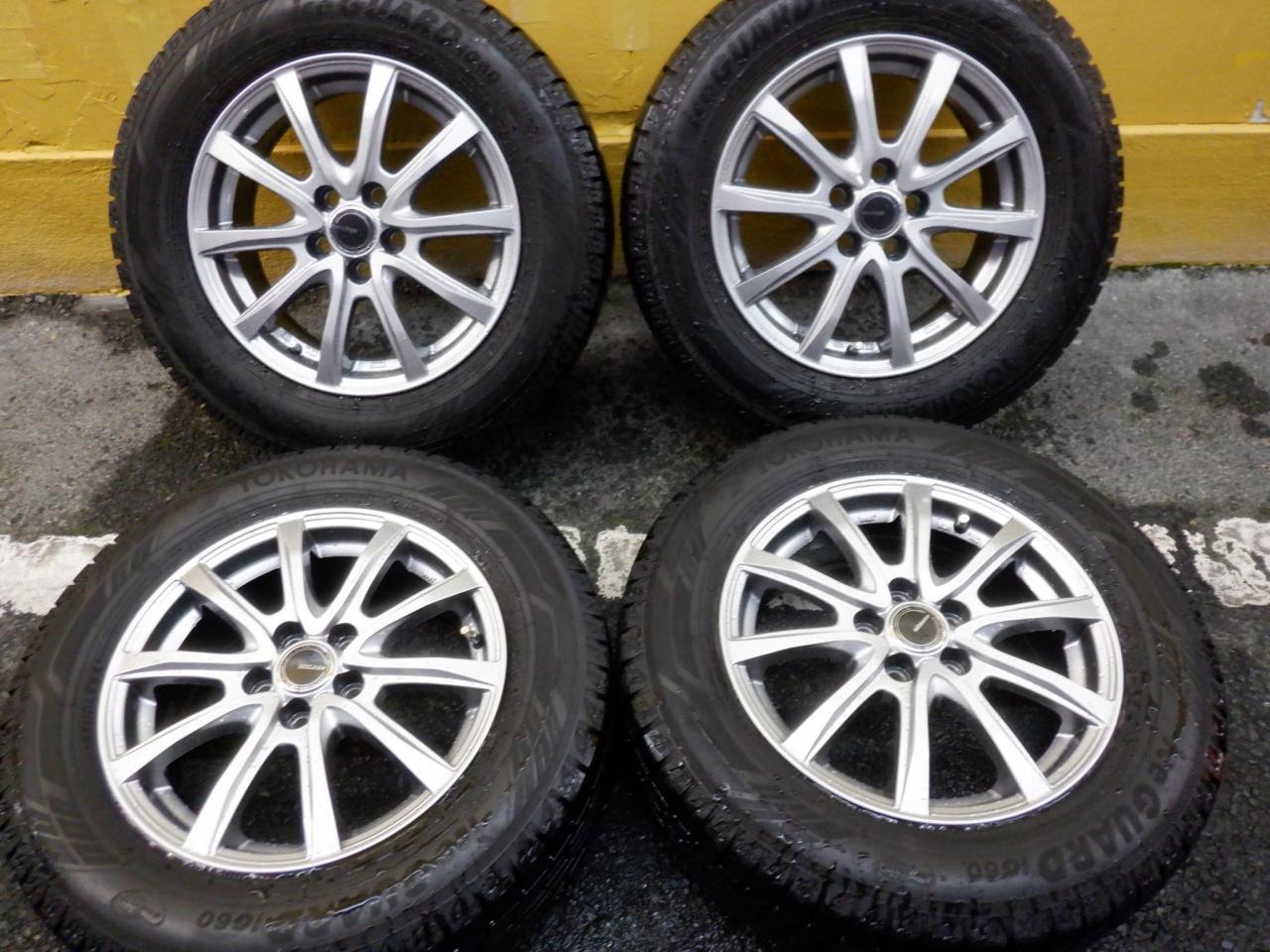 YFC MILLOUS VX + YOKOHAMA(ヨコハマ) YOKOHAMA iceGUARD iG60 | カー用品 スタッドレスタイヤホイールセット 15インチスタッドレスタイヤ ...