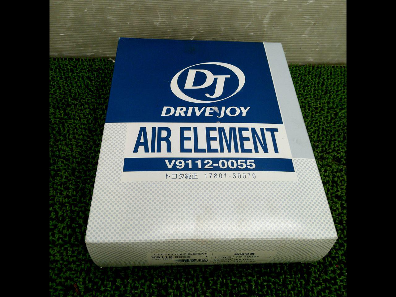DRIVE JOY AIR ELEMENT 【V9112-0055/純正品番:17801-30070】 | カー用品 吸気・排気系 エア ...