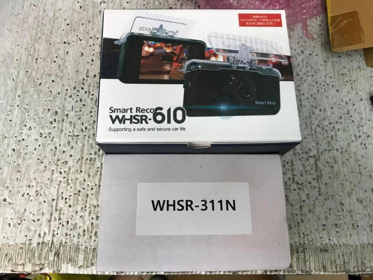 SMART RECO WHSR-610/WHSR-311N ドライブレコーダー | 新品 | アップガレージ 岐阜店 | カー用品 カーAV ...