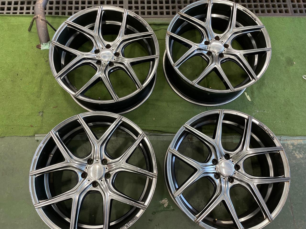 WALD(ヴァルド) ILLIMA(イリマ) I11-C ホイールのみ4本 ※1本クラックありの為3本分としてどうぞ!! | 中古品 | アップガレージ 岡崎宇頭店 | カー用品 アルミ ...