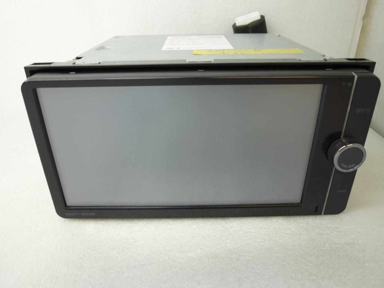 トヨタ純正 NSZT-W62G 7インチ200mm フルセグ/DVD/CD/SD対応 AV一体型メモリーナビ | カー用品 カーナビ(地デジ） AV一体メモリーナビ（地デジ）を通販で購入する ...