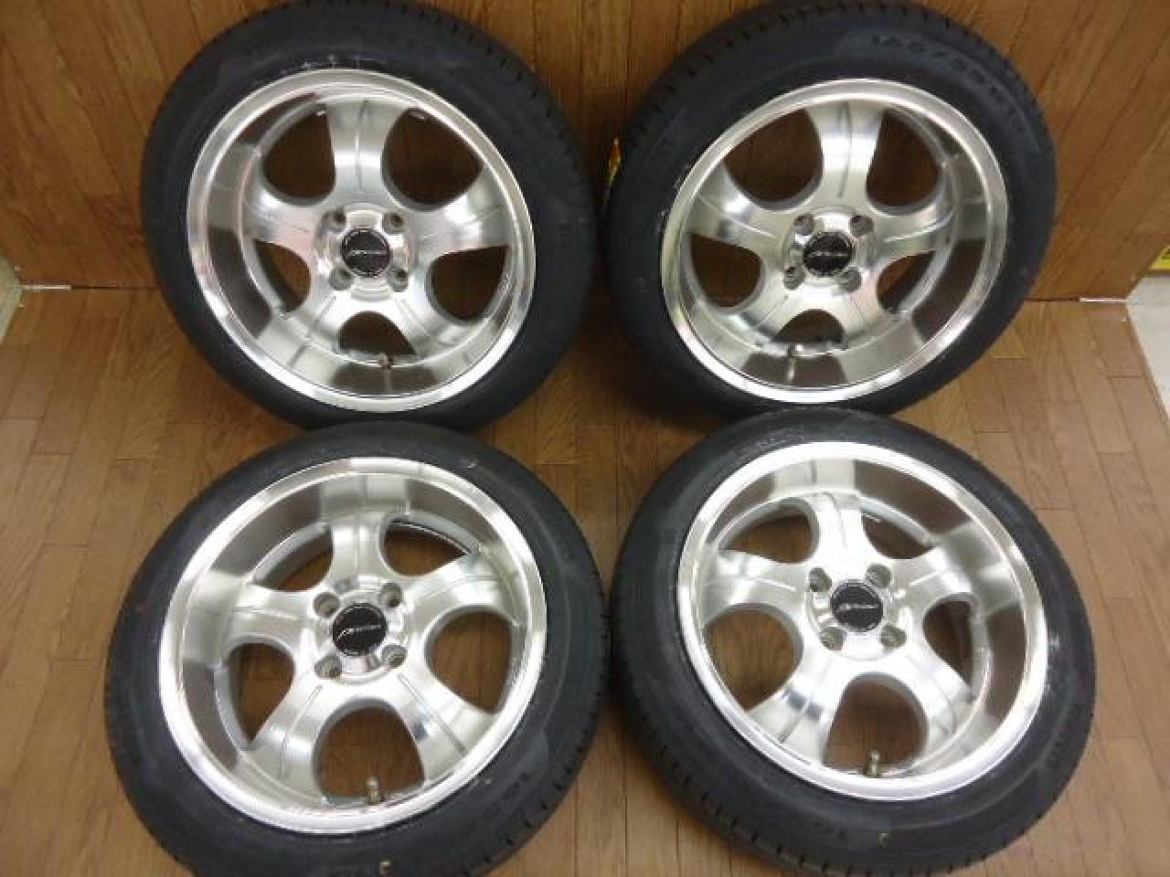 STICH Precious カップホイール + PIRELLI POWERGY | カー用品 タイヤホイールセット 15インチタイヤホイール ...