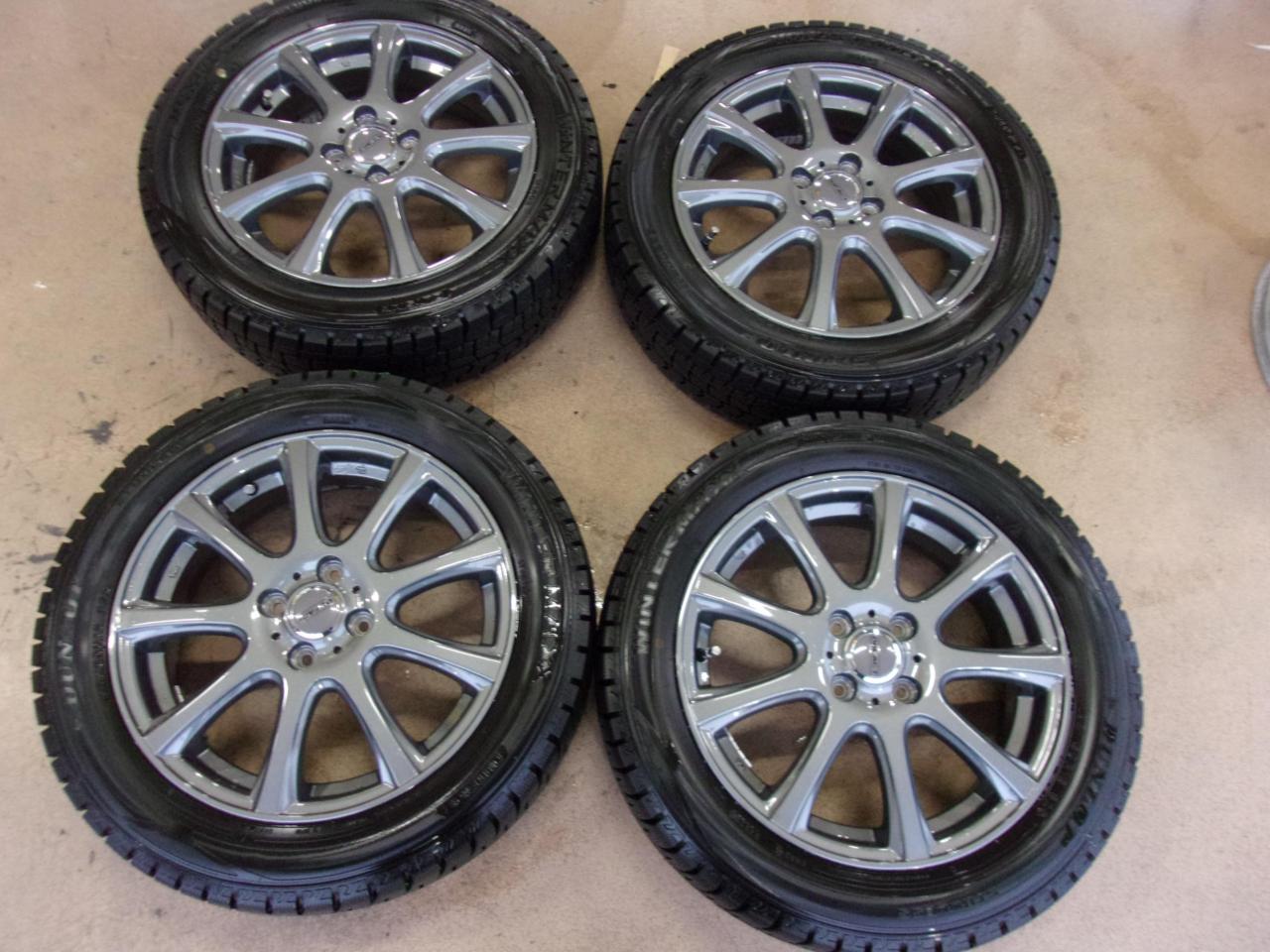 DUNLOP(ダンロップ) DUFACT(デュファクト) DS9 + DUNLOP(ダンロップ) WINTERMAXX WM02 | カー用品 スタッドレスタイヤホイールセット 16インチ ...