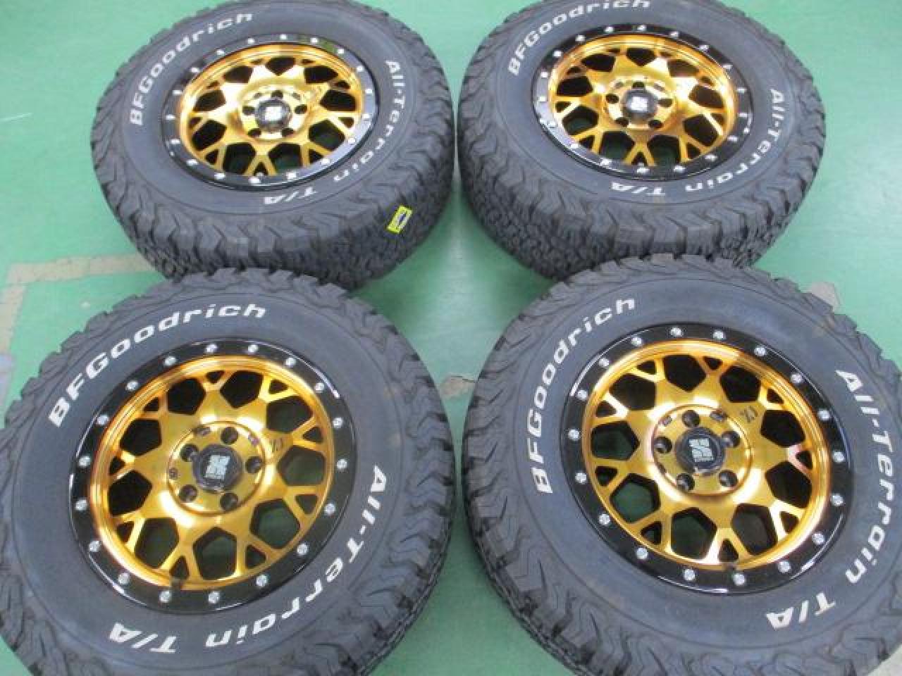 ☆値下げしました☆MLJ(エムエルジェイ) XTREME-J XJ04 + BFGoodrich(ビーエフグッドリッチ) All-Terrain T/A KO2 245/70R16 4本セット ...