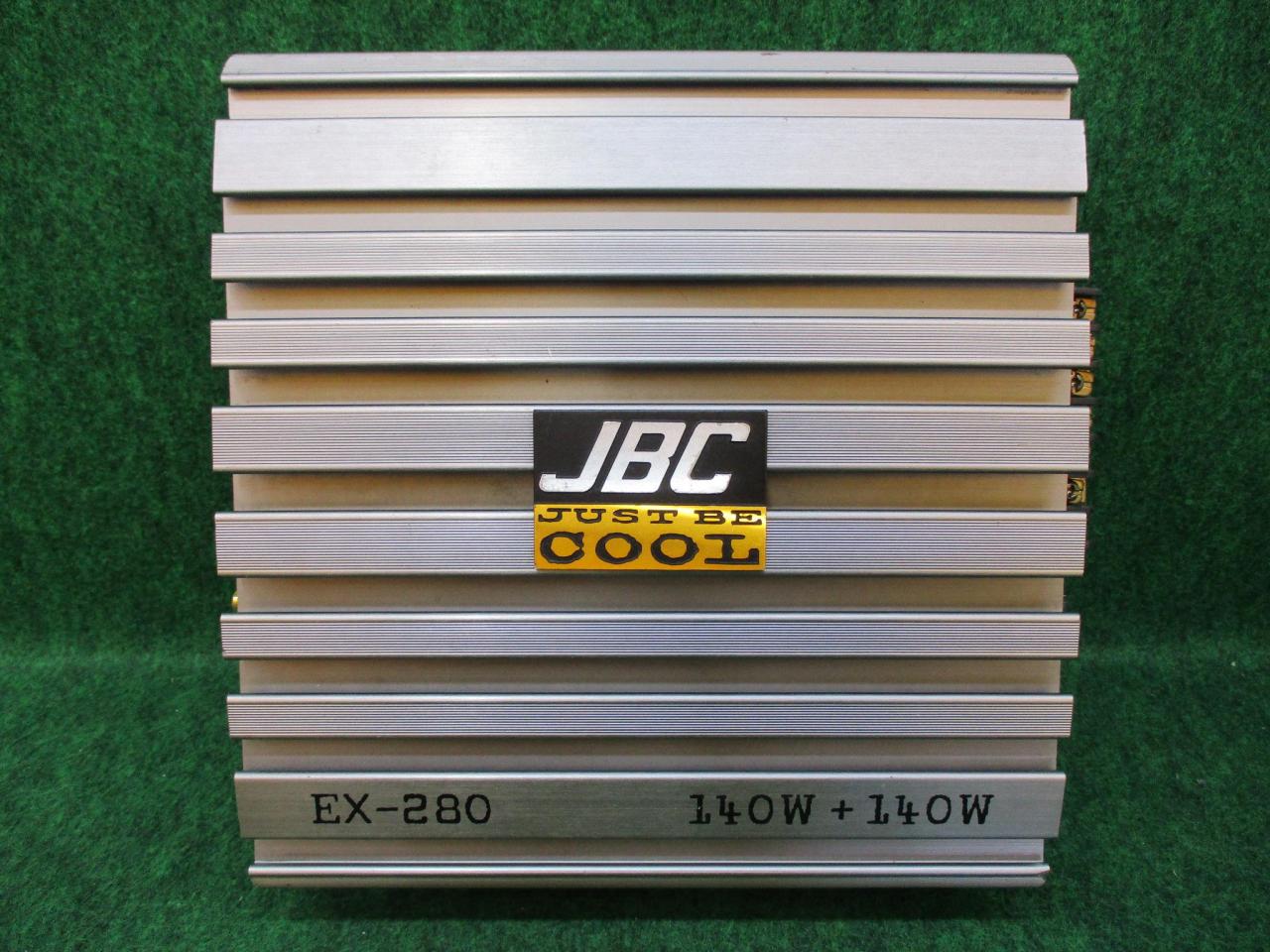 JBC(ジェービーシー) 2chパワーアンプ EX-280 | 中古品 | アップガレージ 会津インター店 | カー用品 アンプを通販で購入する | 中古カー＆バイク用品の販売ならアップガレージ