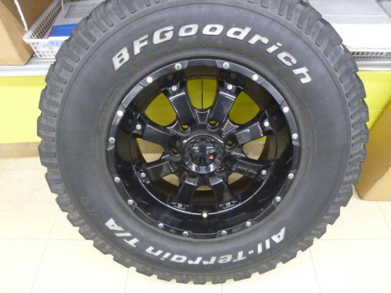 TRISTAR INTERNATIONAL MKW MK-46 + BFGoodrich All-Terrain | カー用品 タイヤホイールセット 16インチタイヤホイールセットを通販で購入 ...
