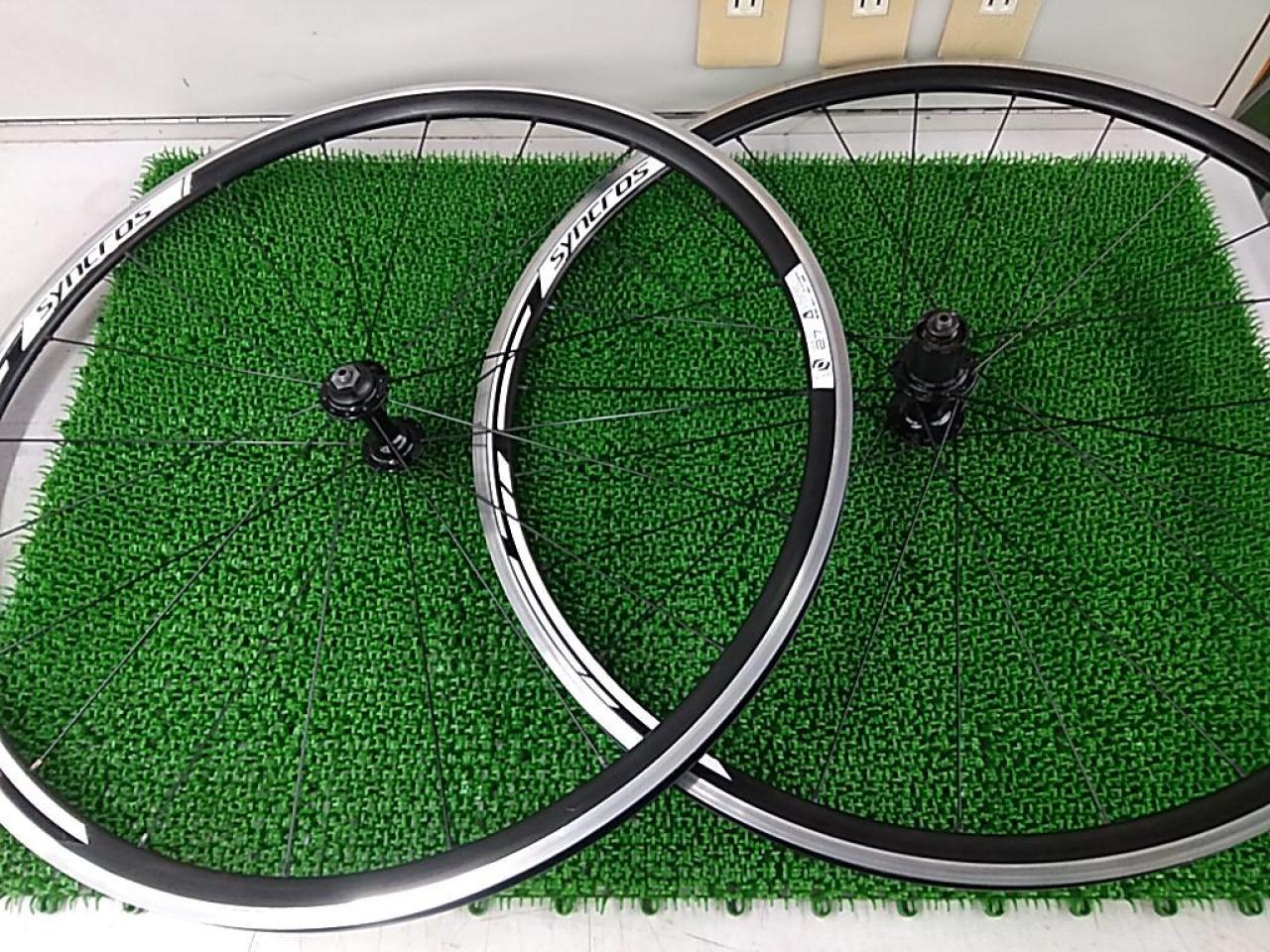 ALEXRIMS/SYNCROS RACE27 622×17 700Cホイール前後セット | 自転車 ホイール/ハブ/リム ホイールを通販で ...