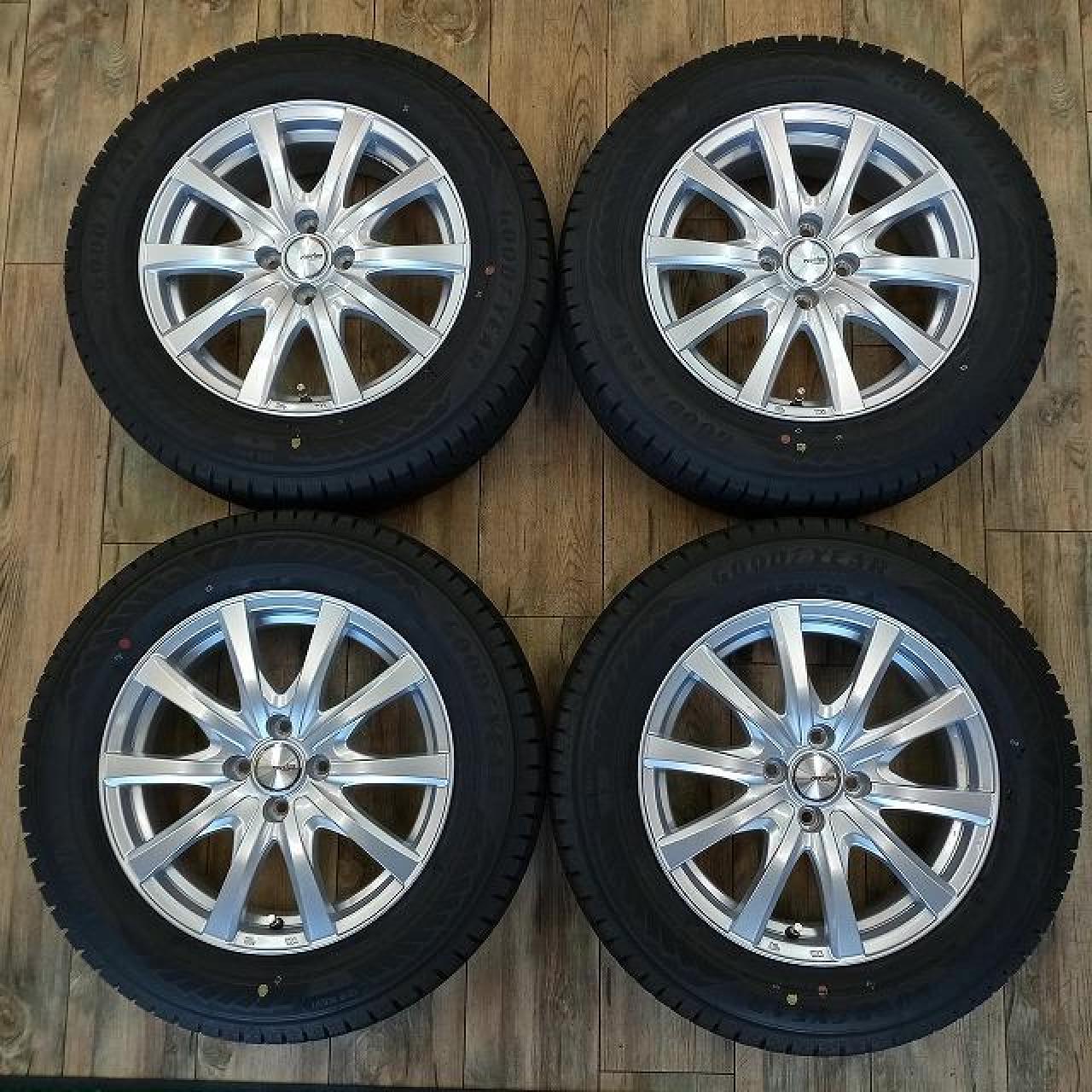 【倉庫在庫】weds(ウェッズ) ravrion RSO1 10本スポークアルミホイール + GOODYEAR(グッドイヤー ...