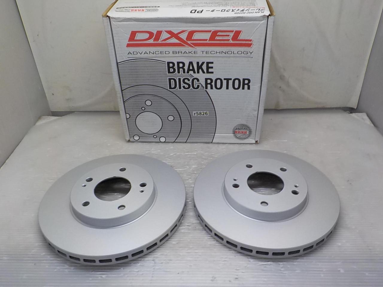DIXEL PD TYPE フロントディスクローター ランサーレボリューション | カー用品 ブレーキ系 ローターを通販で購入する | 中古 ...