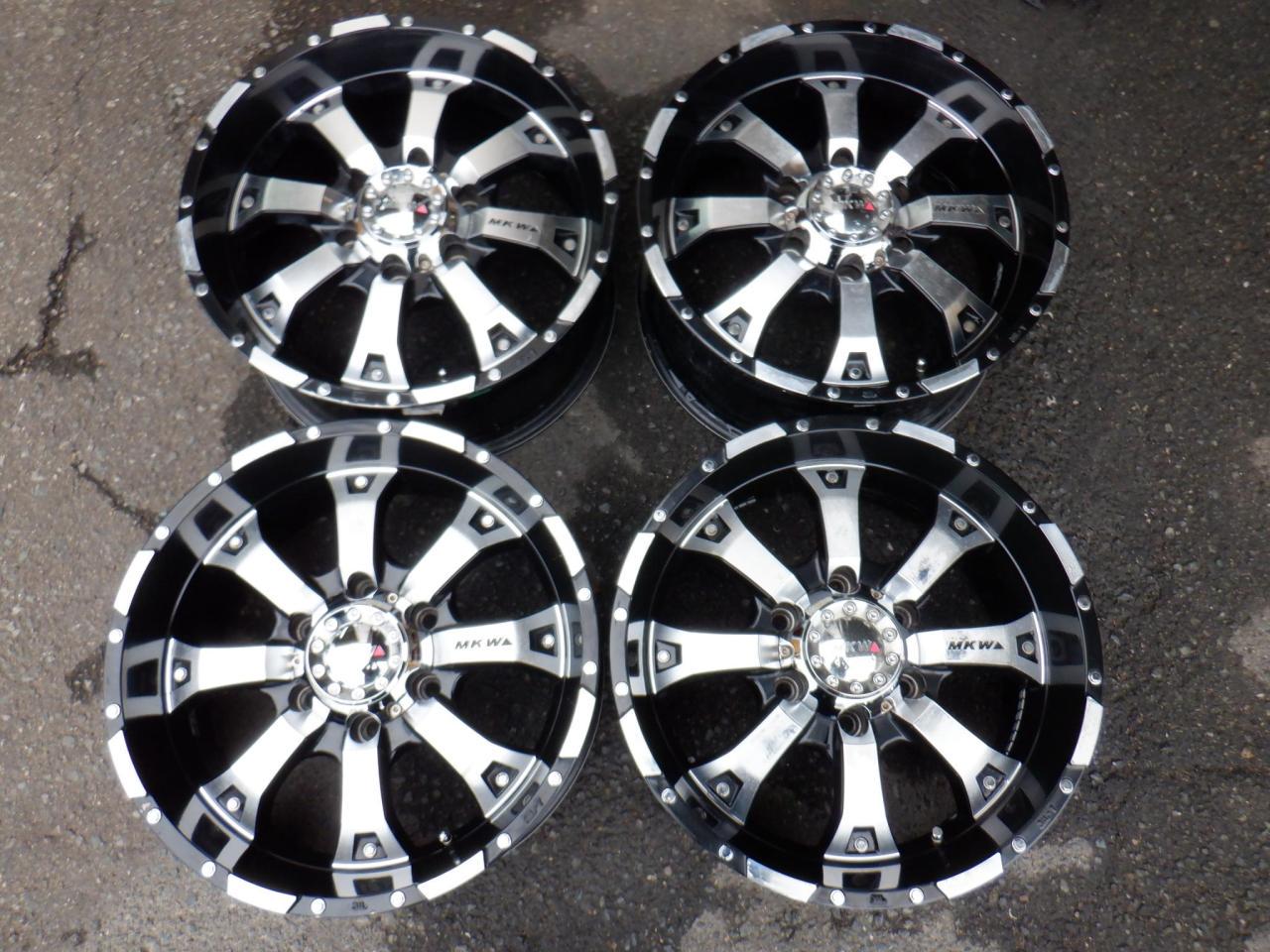 TRISTAR INTERNATIONAL(トライスターインターナショナル) MKW(エムケーダブリュー) MK-46 (16×8) | カー用品 アルミホイール 17インチホイールの通販 ...