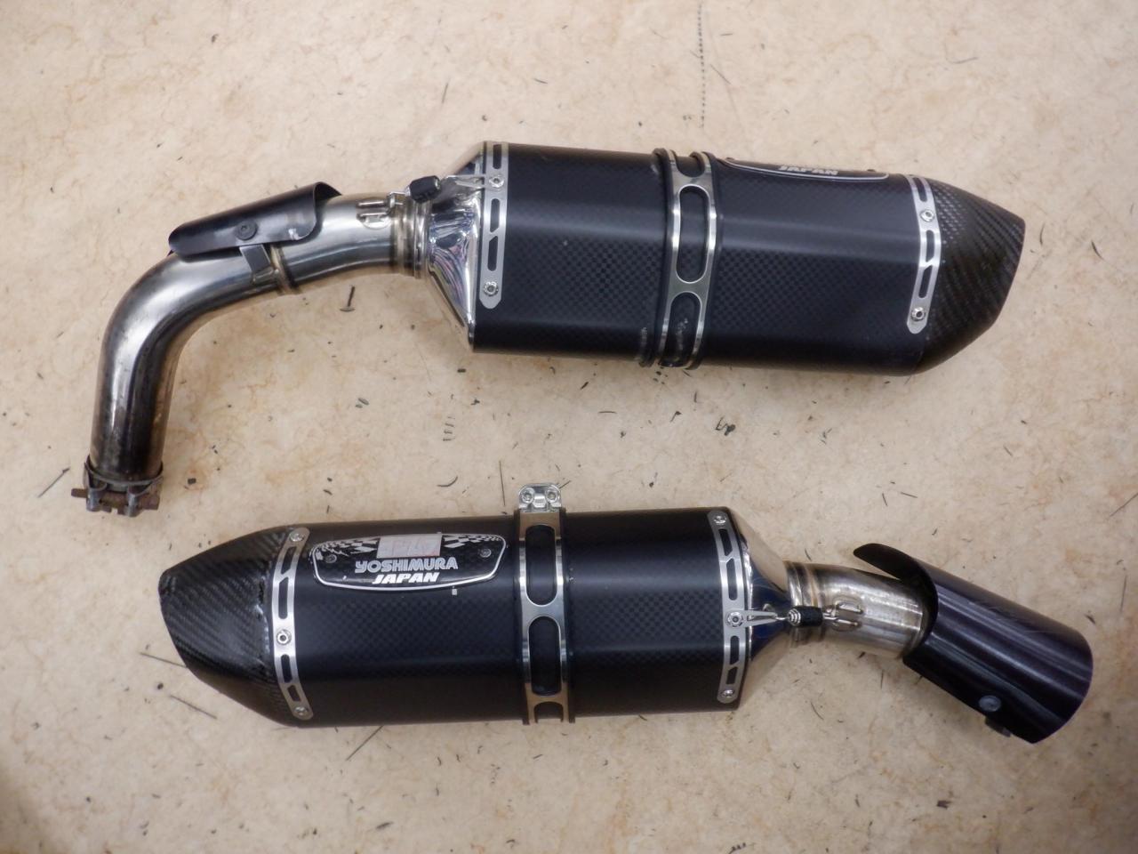 ☆値下げしました!!☆YOSHIMURA Slip-On R-77J サイクロン EXPORT SPEC YZF-R1 RN23 北米仕様 ...