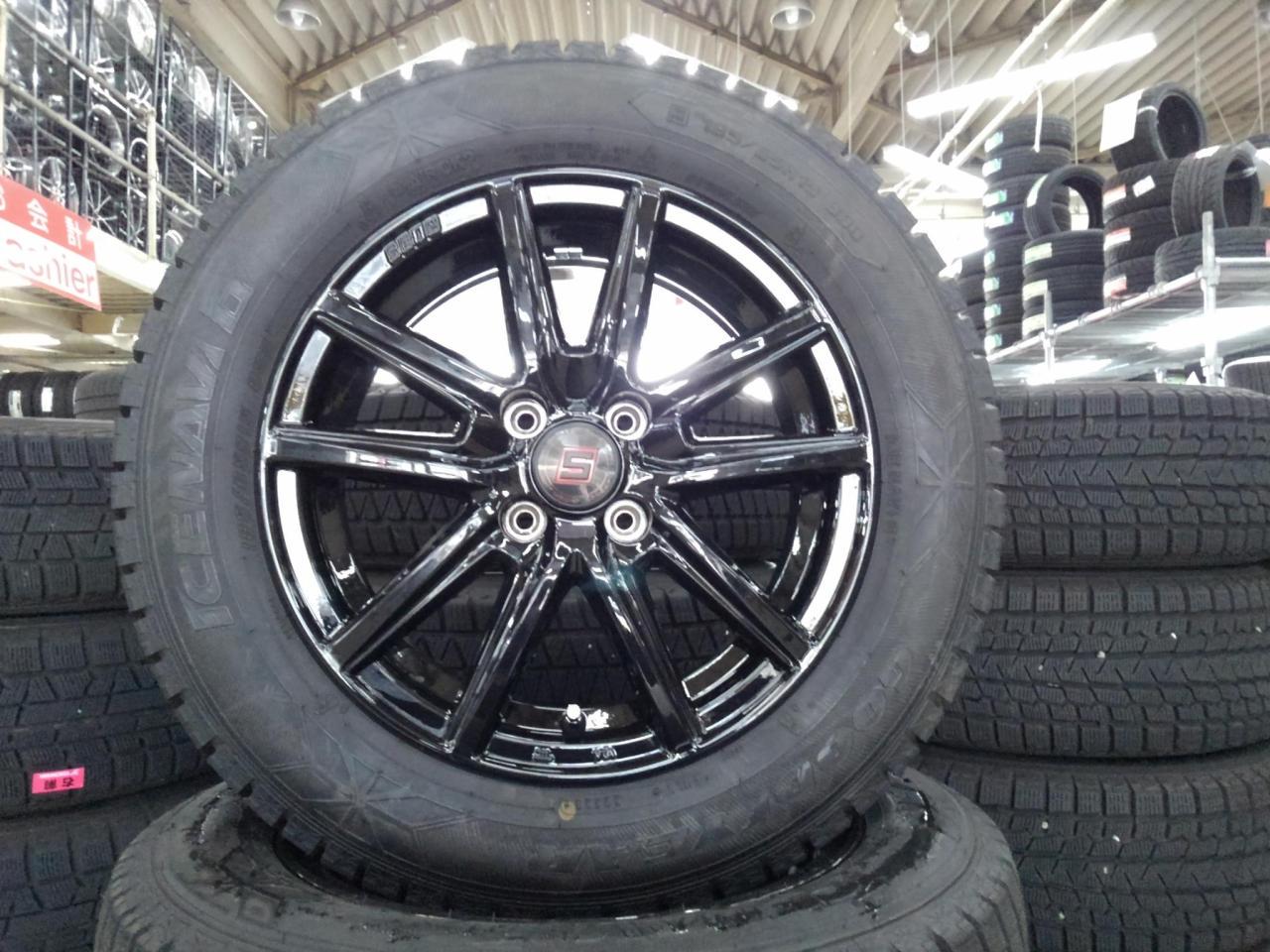 KYOHO SEIN SS + GOODYEAR GOODYEAR ICE NAVI 6 4本セット | カー用品 スタッドレスタイヤホイールセット 15インチスタッドレスタイヤホイールセット ...
