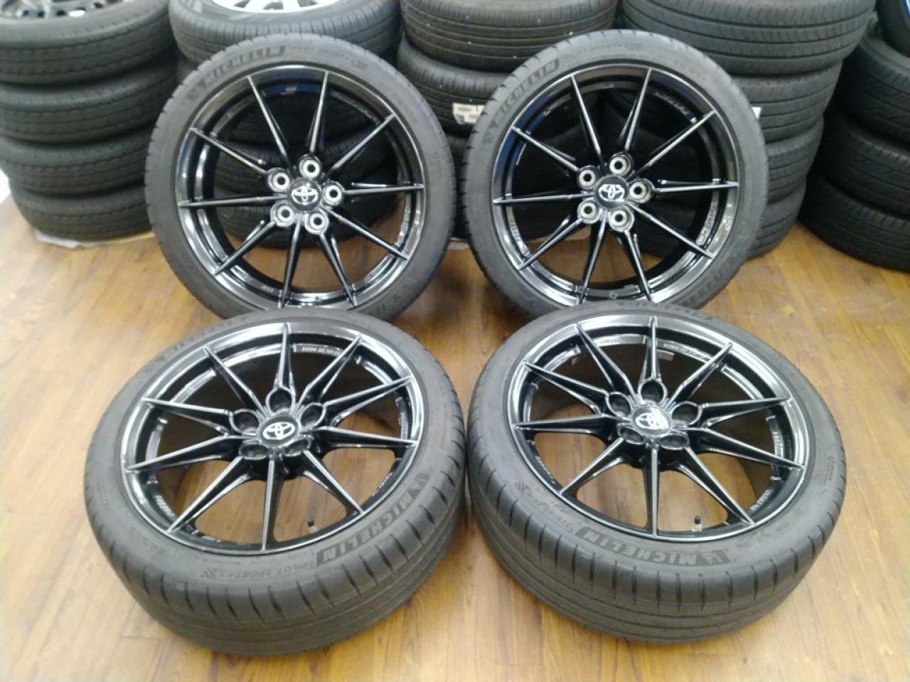 トヨタ純正 GRヤリス RZ High performance BBS製純正鍛造ホイール + MICHELIN PILOT SPORT 4S ☆値下げしました!!☆ | カー用品 タイヤ ...
