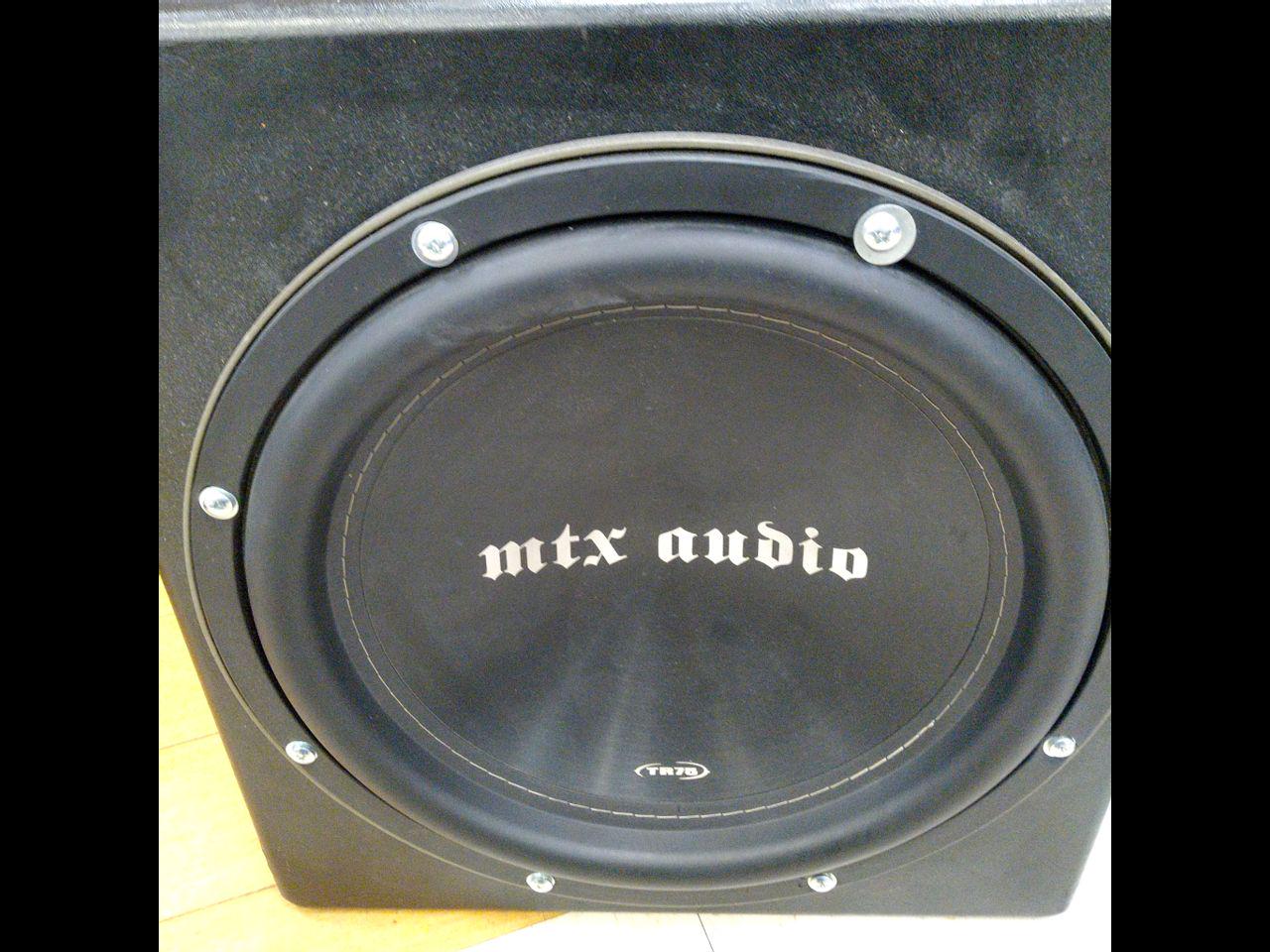 MTX audio TR75 BOX付きサブウーファー | カー用品 スピーカー サブウーハースピーカーBOX付を通販で購入する | 中古カー ...