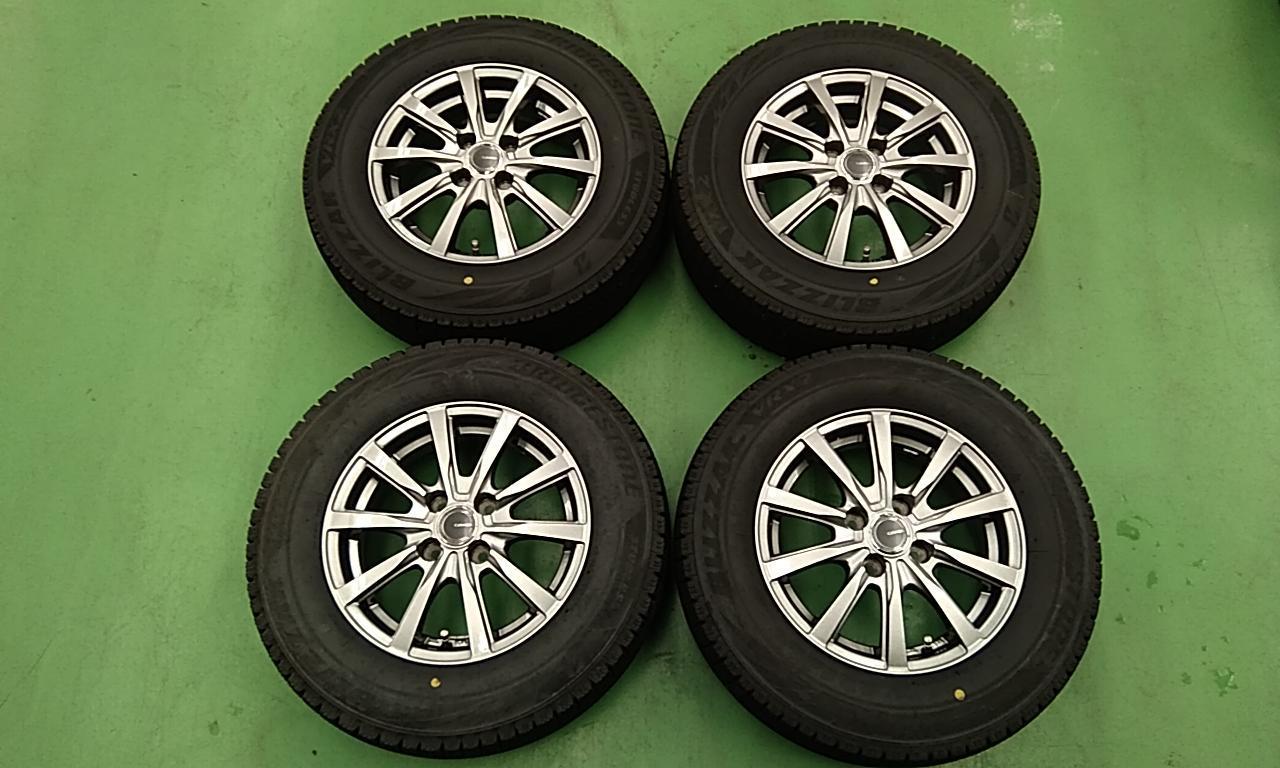 YOKOHAMA(ﾖｺﾊﾏ) STANDARD WHEEL(スタンダードホイールシリーズ) GRASS ZX + BRIDGESTONE(ﾌﾞﾘﾁﾞｽﾄﾝ) BLIZZAK VRX2 | カー ...