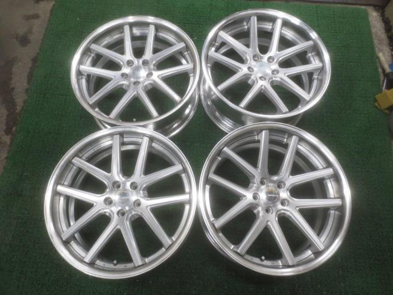 WORK GNOSIS CV 203(GD3) ブラッシュド 20インチホイール(2枚ずつサイズ違い) 4本セット W03295 | カー用品 ...