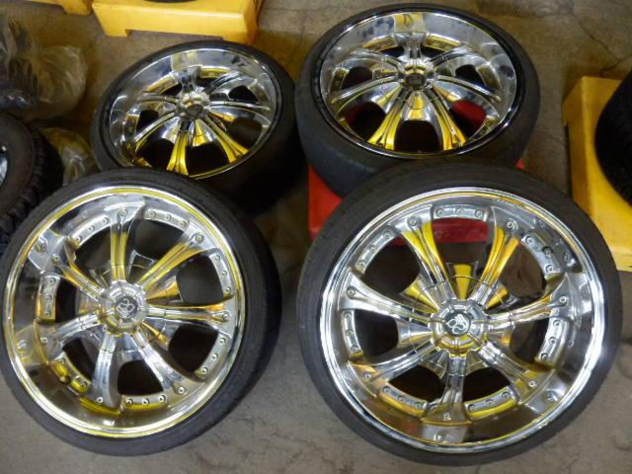 DUB WHEEL(ダブ) Tis-02 クローム | カー用品 アルミホイール 20インチホイールを通販で購入する | 中古カー＆バイク用品 ...