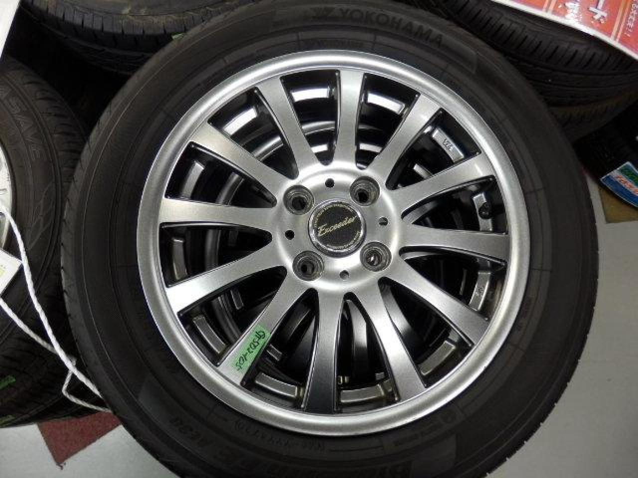 HOT STUFF(ホットスタッフ) Exceeder(エクシーダー) EX12 (4HOLE) ダークシルバー + YOKOHAMA(ヨコハマ) BluEarth-FE AE30 | 中古品 ...