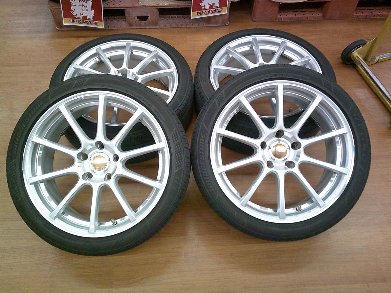 Advanti(アドヴァンティレーシング) VIGOROSO(ヴィゴロッソ) M993 (5HOLE) + BRIDGESTONE ...