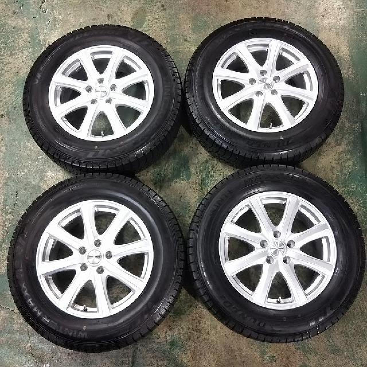 MB8 8本スポークアルミホイール + DUNLOP WINTERMAXX WM03 225/65R17 2021年モデル | カー用品 ...