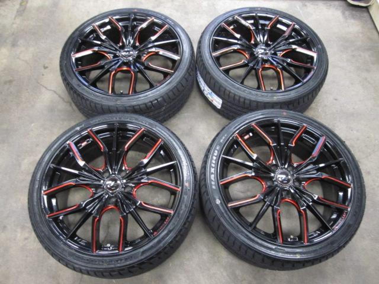 weds(ウェッズ) LEONIS(レオニス) LV (5HOLE) + MAXTREX MAXIMUS M1 235/35R19 Z 91W ...