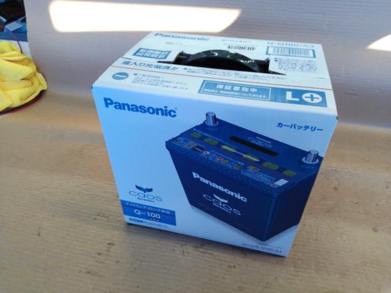 Panasonic Caos N-Q100/A3 アイドリングストップ車用 L端子 | カー用品 メンテナンス バッテリーの通販 | アップガレージ 中古カー＆バイク用品の買取・販売専門店