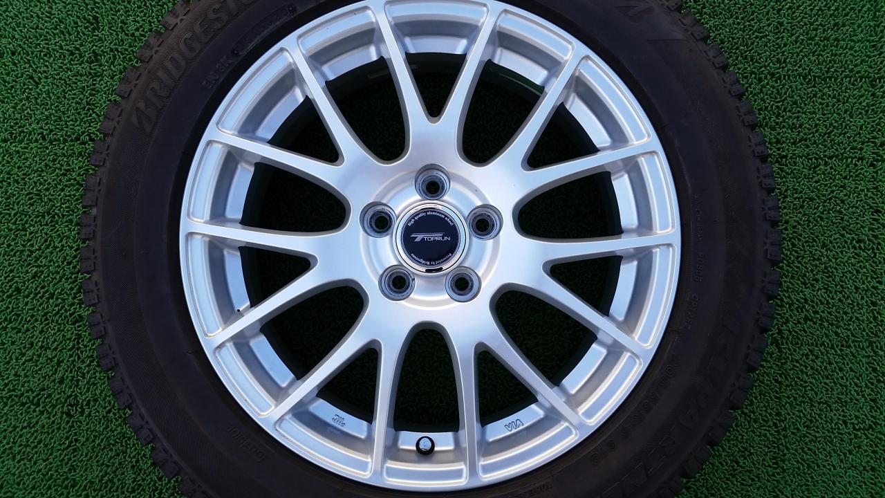 BRIDGESTONE(ブリヂストン) TOPRUN M7 + BRIDGESTONE ICE PARTNER2 | カー用品 スタッドレスタイヤホイールセット 16インチスタッドレスタイヤ ...