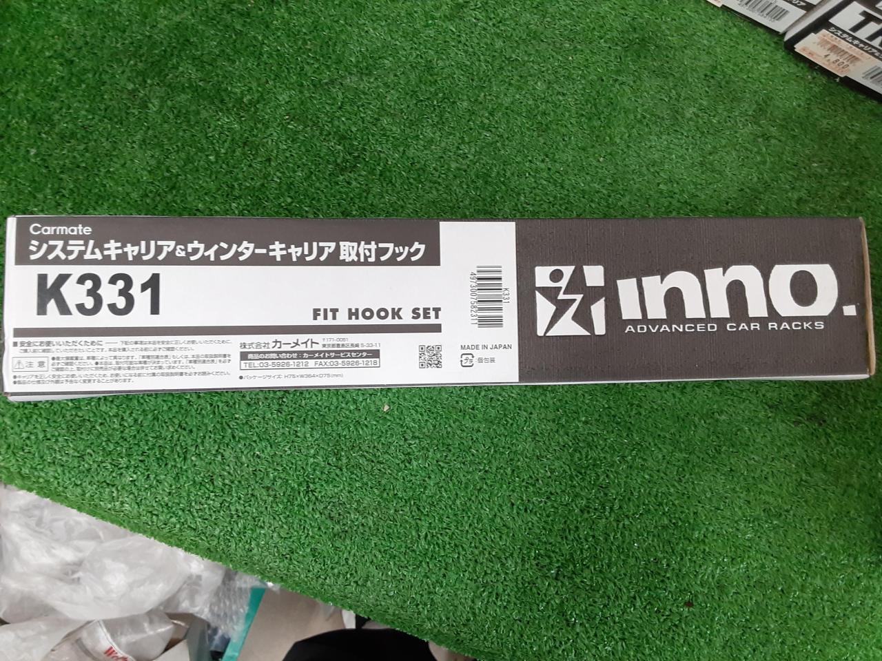INNO(イノー) [K331] エスティマ(ACR50系) 取付フック ★未使用 | 新古品 | アップガレージ 津店 | カー用品 キャリアを通販で購入する | 中古カー＆バイク用品の販売 ...