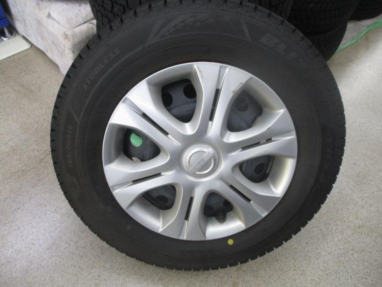 日産 ノート純正スチールホイール + BRIDGESTONE BLIZZAK VRX3 | カー用品 スタッドレスタイヤホイールセット 14 ...