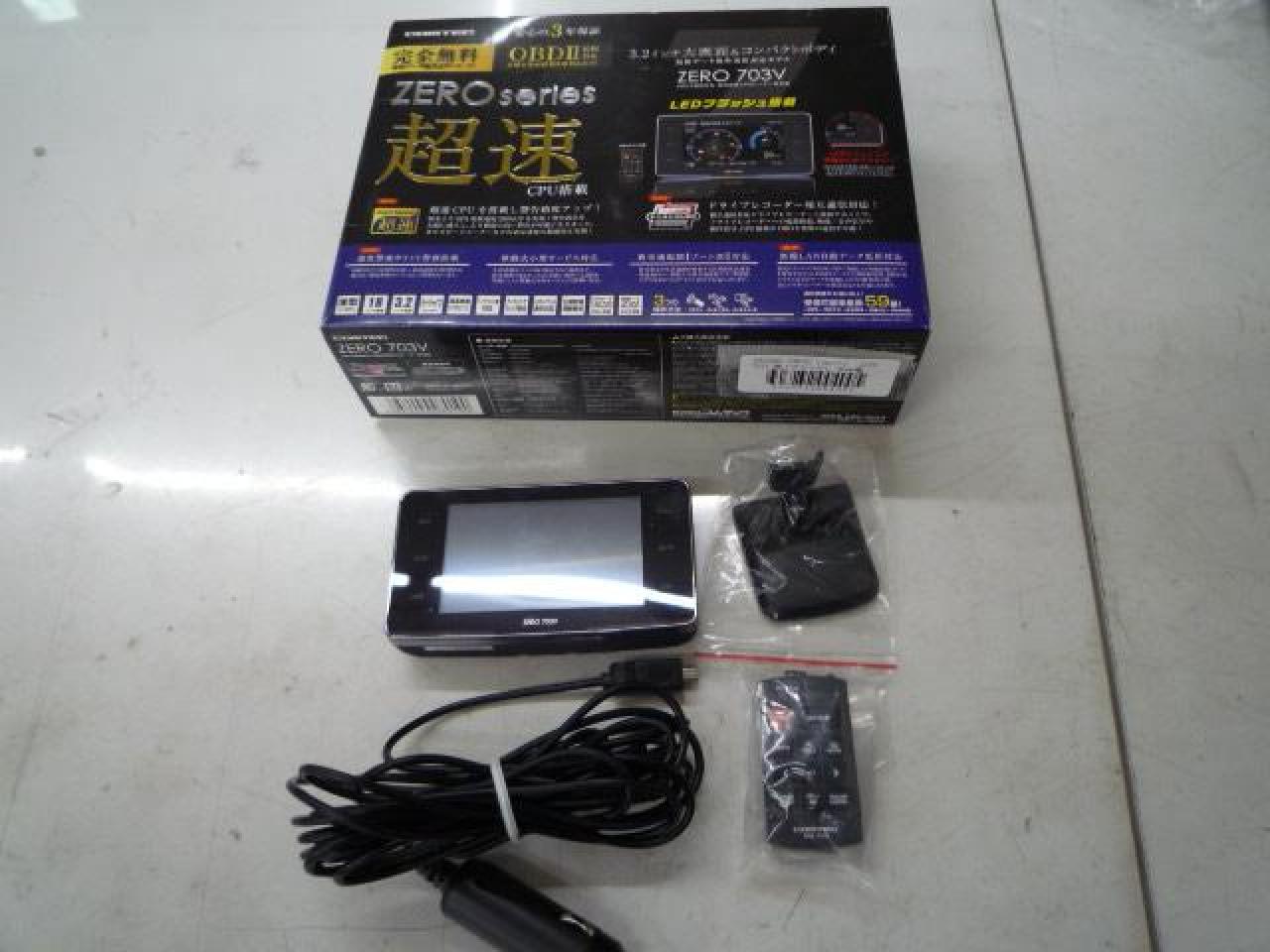 COMTEC(コムテック) ZERO 703V | カー用品 電装系 レーダー探知機を通販で購入する | 中古カー＆バイク用品の販売ならアップガレージ