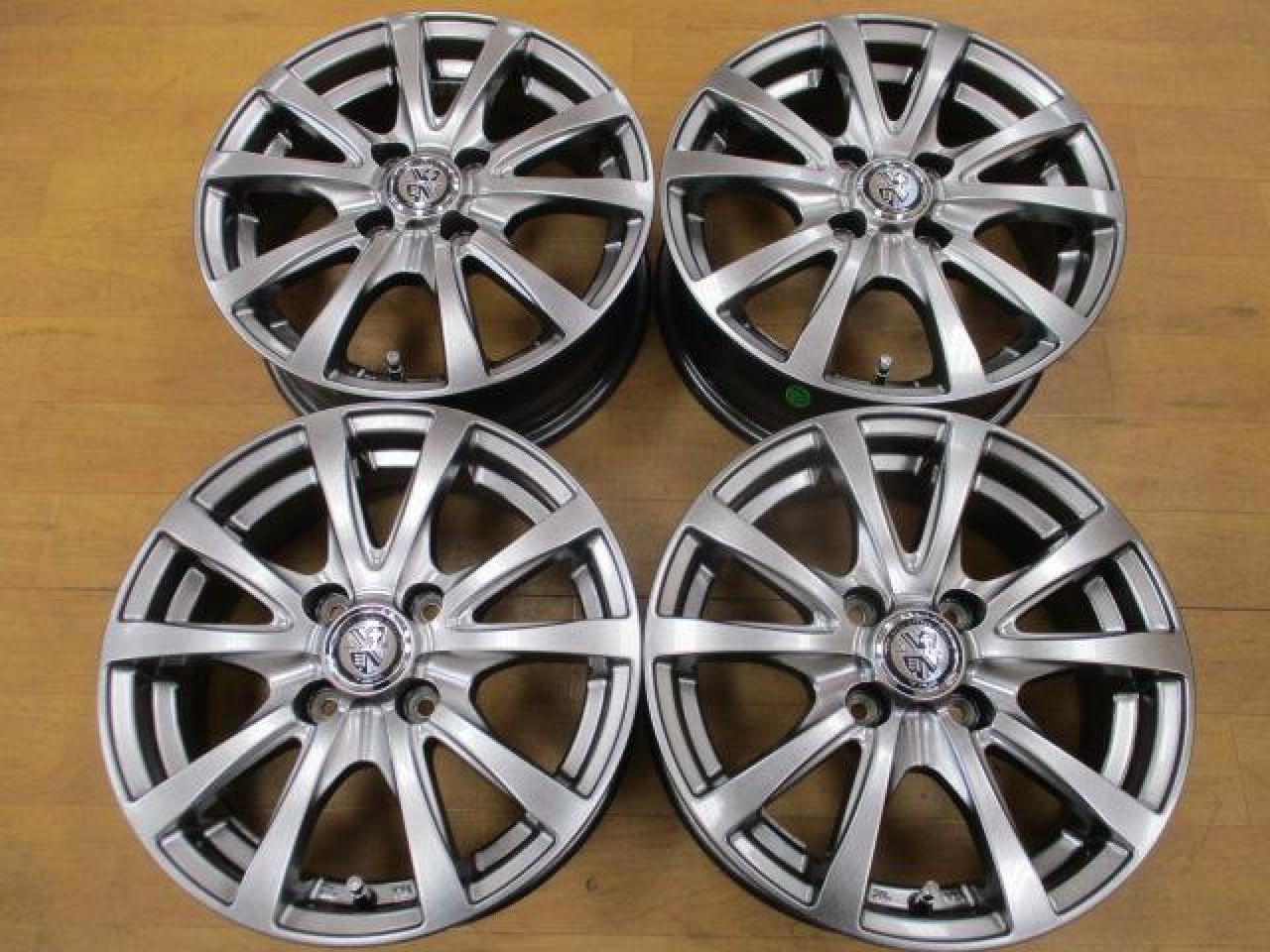 BIG WAY(ビッグウエイ) TRG(ティーアールジー) TRG-BAHN フラッシュグレイ | カー用品 アルミホイール 14インチ ...