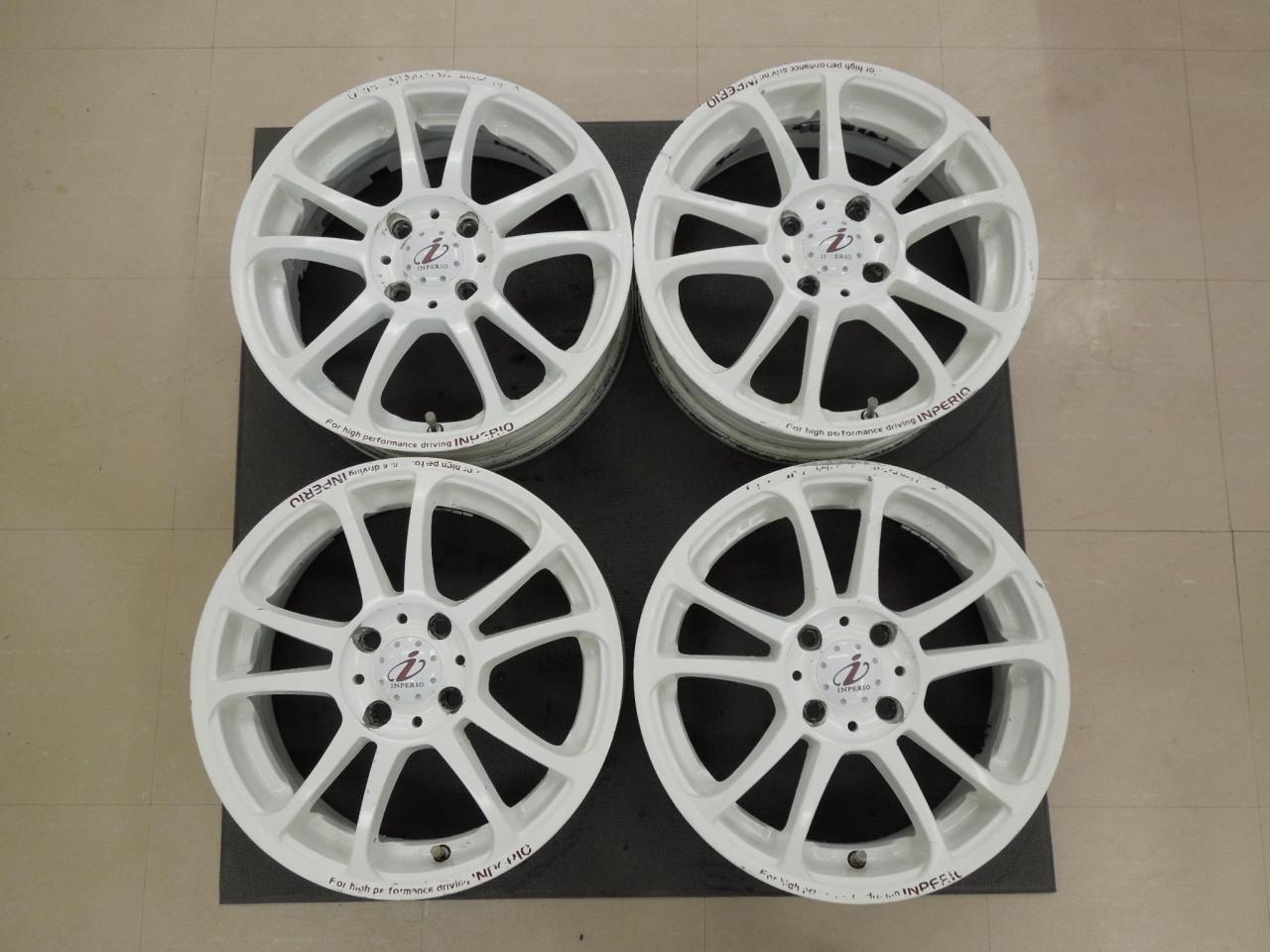 5ZIGEN(ゴジゲン) INPERIO(インペリオ) M-05 ホワイト | 中古品 | アップガレージ 山形鶴岡店 | カー用品 アルミ ...