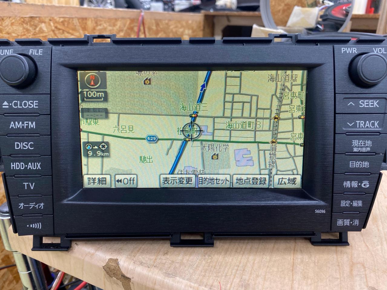 【値下げ!】 トヨタ純正(TOYOTA) [86100-47012] プリウス(30)純正HDDナビ 異形専用 1セット | 中古品 ...