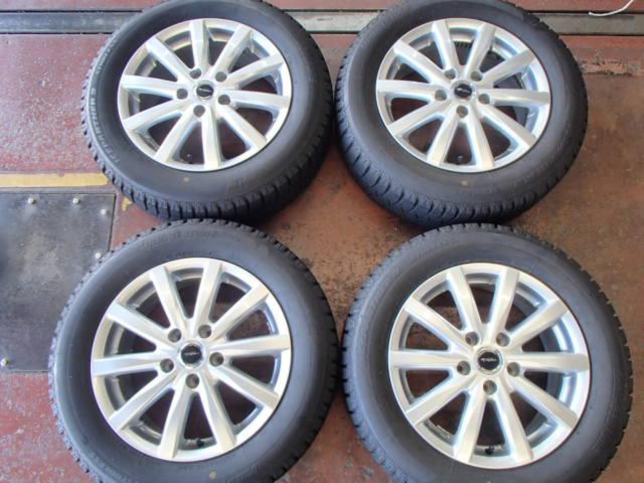 BRIDGESTONE(ブリヂストン) TOPRUN A18 + BRIDGESTONE(ブリヂストン) ICE PARTNER2 205/60-16 4本セット | カー用品 スタッドレス ...