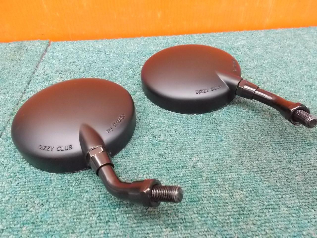 汎用:M10Φ(正ネジ) Kitaco(キタコ) Z-Ⅱ ミニミラー 左右セット / ショートステータイプ | バイク用品 ハンドル・ハンドル ...