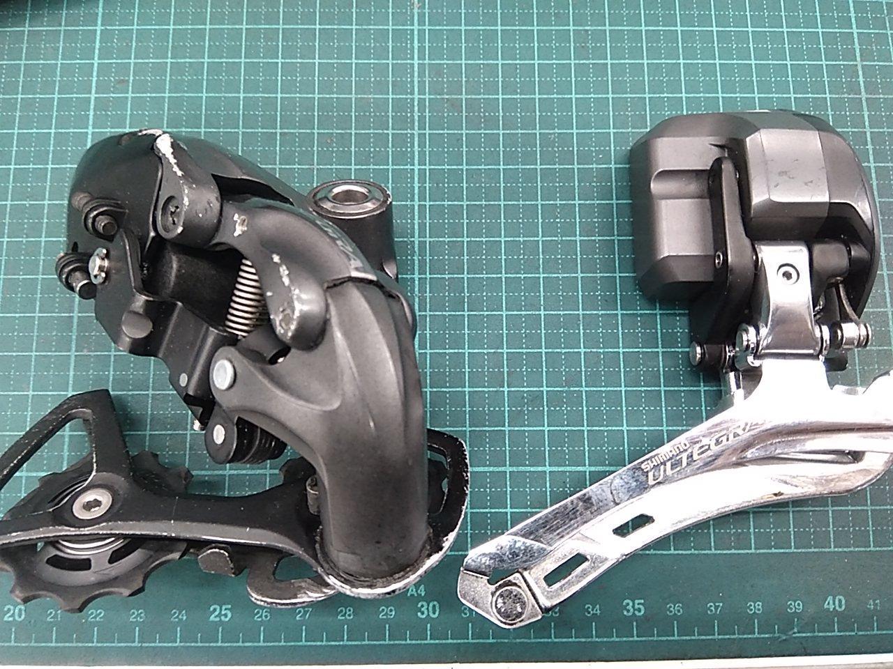 SHIMANO ULTEGRA Di2 FD-6770/RD-6770 ディレーラー前後セット | その他ディレイラーを通販で購入する ...