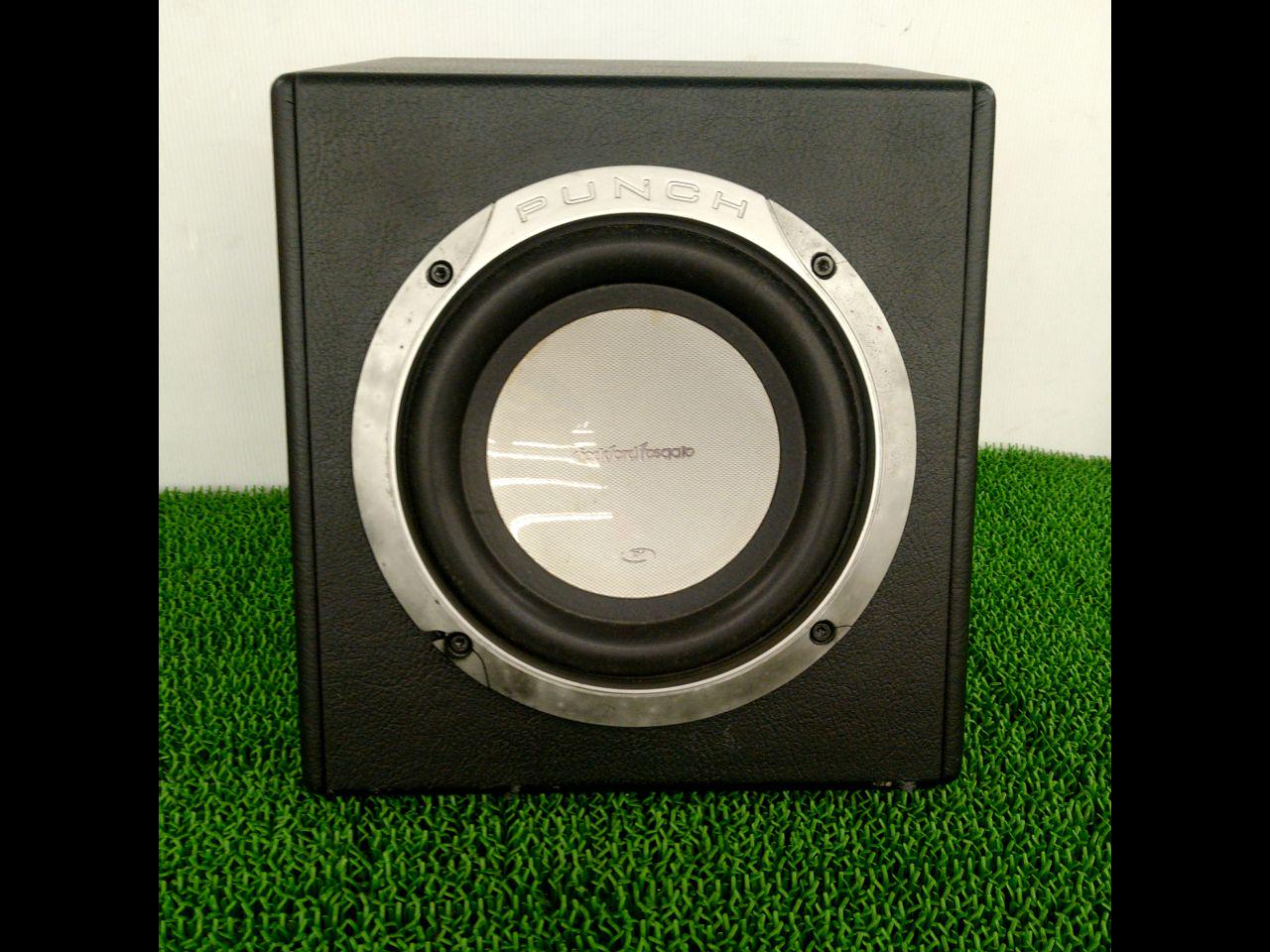 Rockford(ロックフォード) P1548 8インチサブウーファーBOX付き☆重低音☆ | カー用品 スピーカー サブウーハースピーカー ...