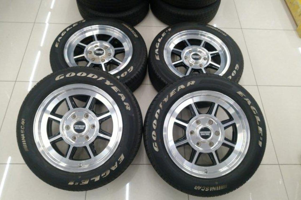 【貴重♪ハヤシ×ホワイトレター!かっこいいです!】 HAYASHI STREET TYPE STH for HIACE200 ...