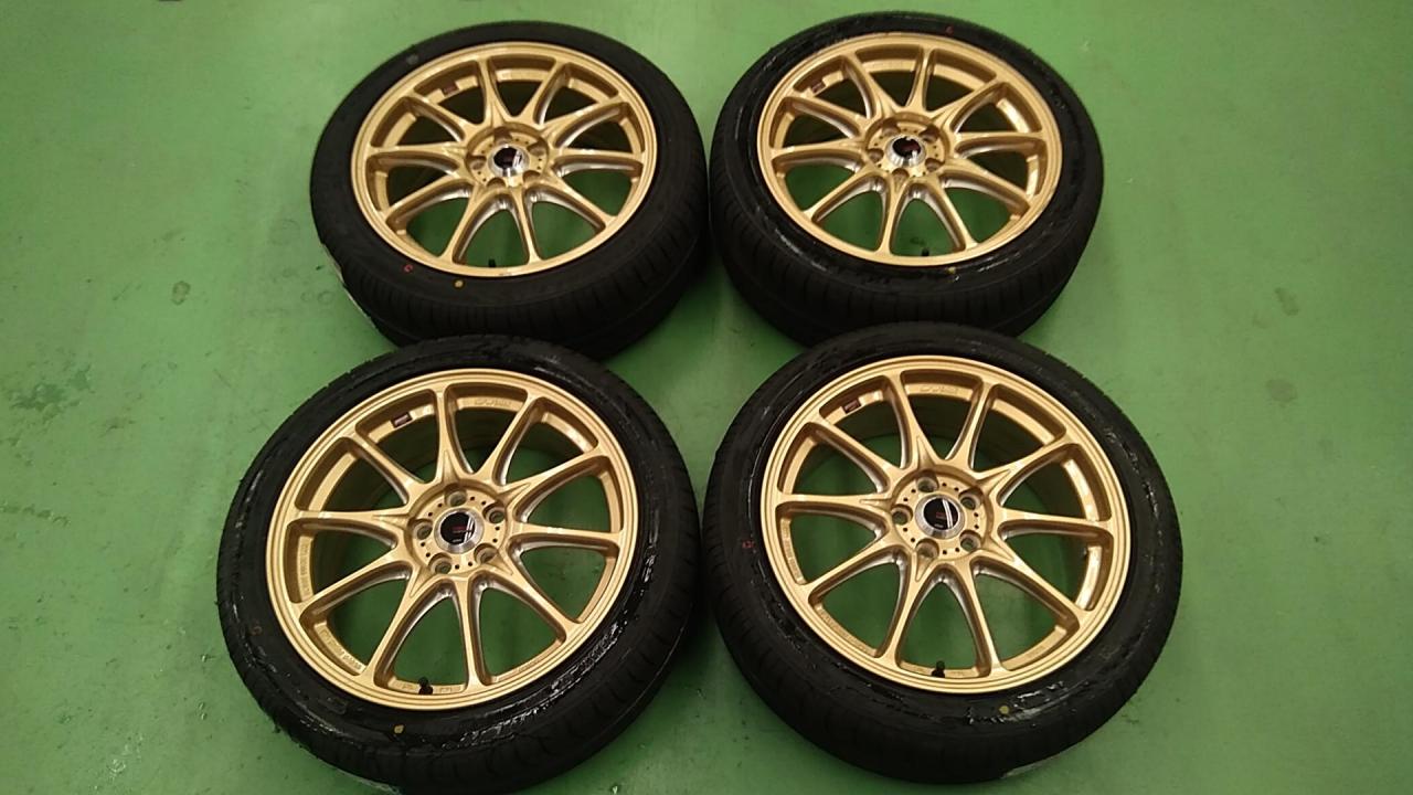 WORK(ワーク) EMOTION RSα + TRIANGLE SPORTEX TSH11 | カー用品 タイヤホイールセット 17インチ ...