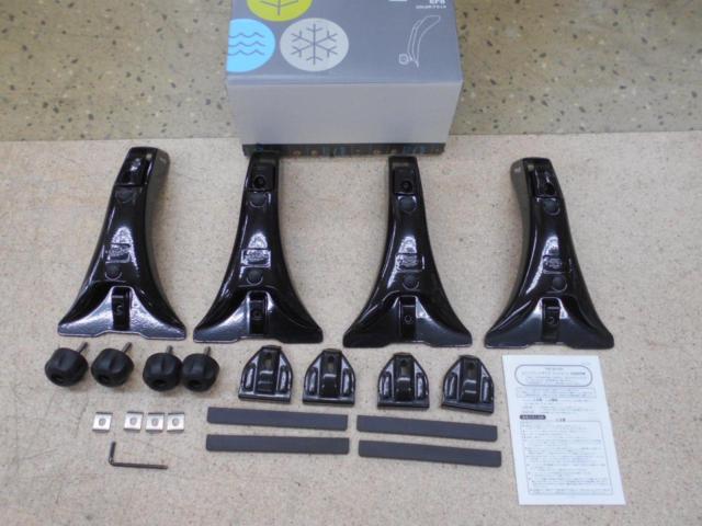 TERZO EF8 ※レインモール専用 セミハイルーフ車 キャリアフット | 中古品 | アップガレージ 松山店 | カー用品 キャリアを通販で購入する | 中古カー＆バイク用品の販売なら ...