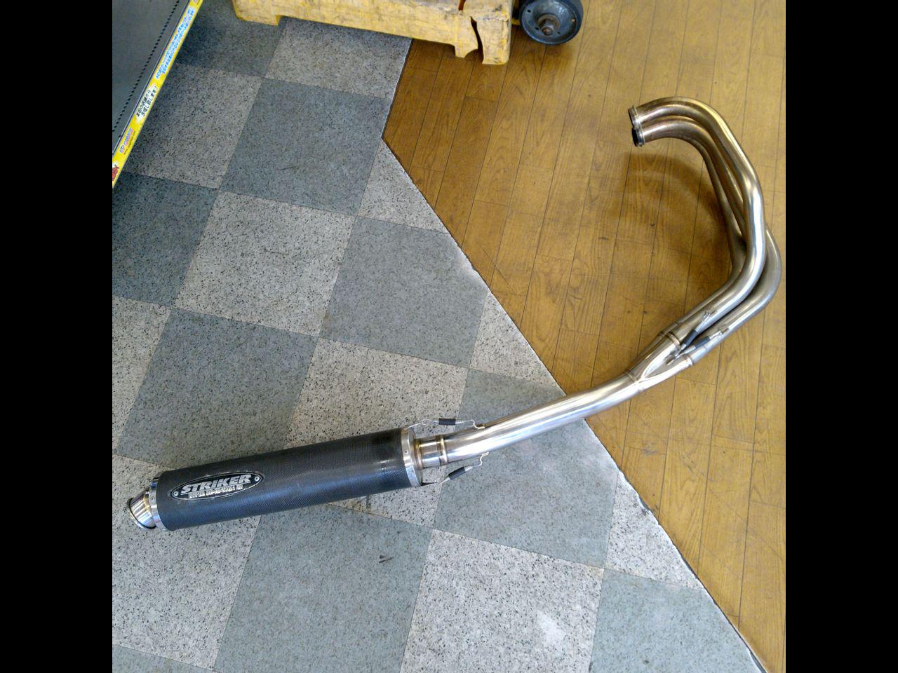 STRIKER HYPER DIMENSION EX ZRX400 フルエキゾーストマフラー | バイク用品 マフラー フルエキゾースト(二輪 ...