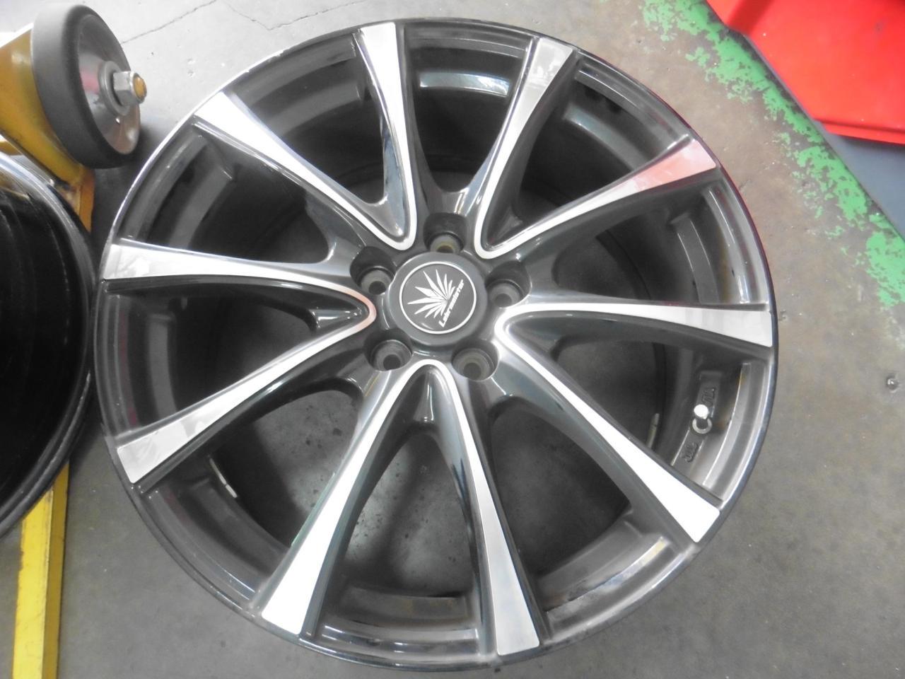 Lehrmeister(レアマイスター) PREMIX(プレミックス) AMALFI V Jr ブラックポリッシュ | カー用品 アルミ ...