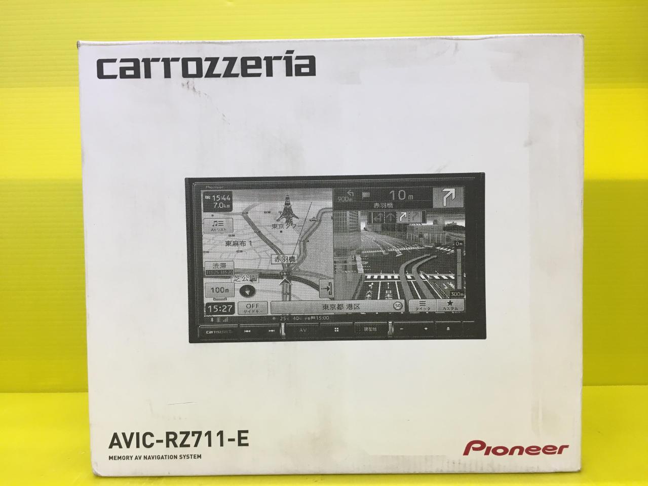 carrozzeria(カロッツェリア) AVIC-RZ711-E | カー用品 カーナビ(地デジ） AV一体メモリーナビ（地デジ）を通販で購入する | 中古カー＆バイク用品の販売ならアップガレージ