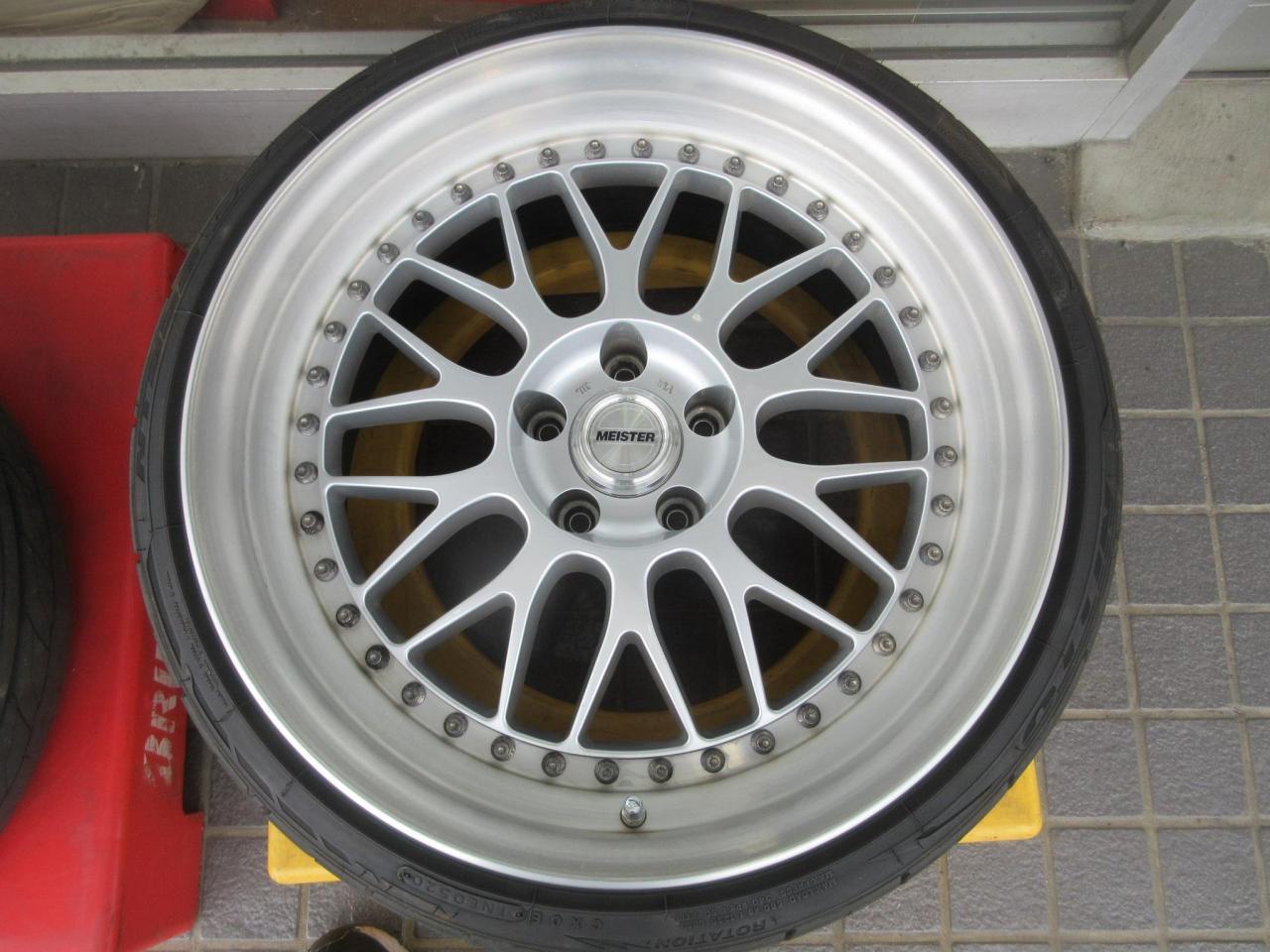 WORK(ワーク) MEISTER MEISTER M1 + NITTO NT555 G2 + TRIANGLE TR968 | カー用品 ...