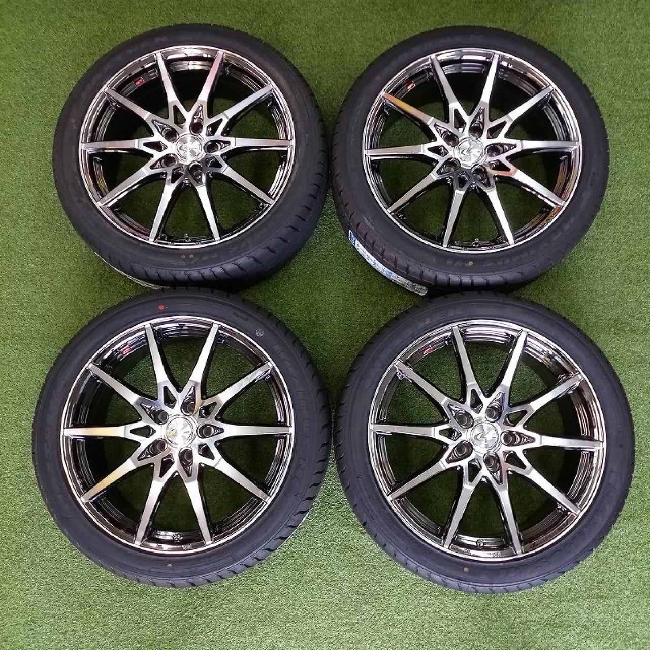 ★更に値下げ!!★ weds LEONIS SV + MAXTREX MAXIMUS M1 | カー用品 タイヤホイールセット 19インチ ...