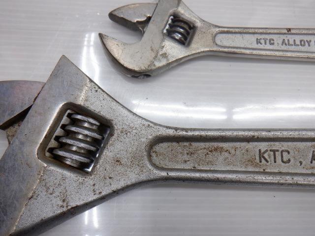 【WG】KTC モンキーレンチ 375mm/200mm 2本セット | 総合リユース 自動車整備工具 その他を通販で購入する | 中古カー＆バイク用品の販売ならアップガレージ