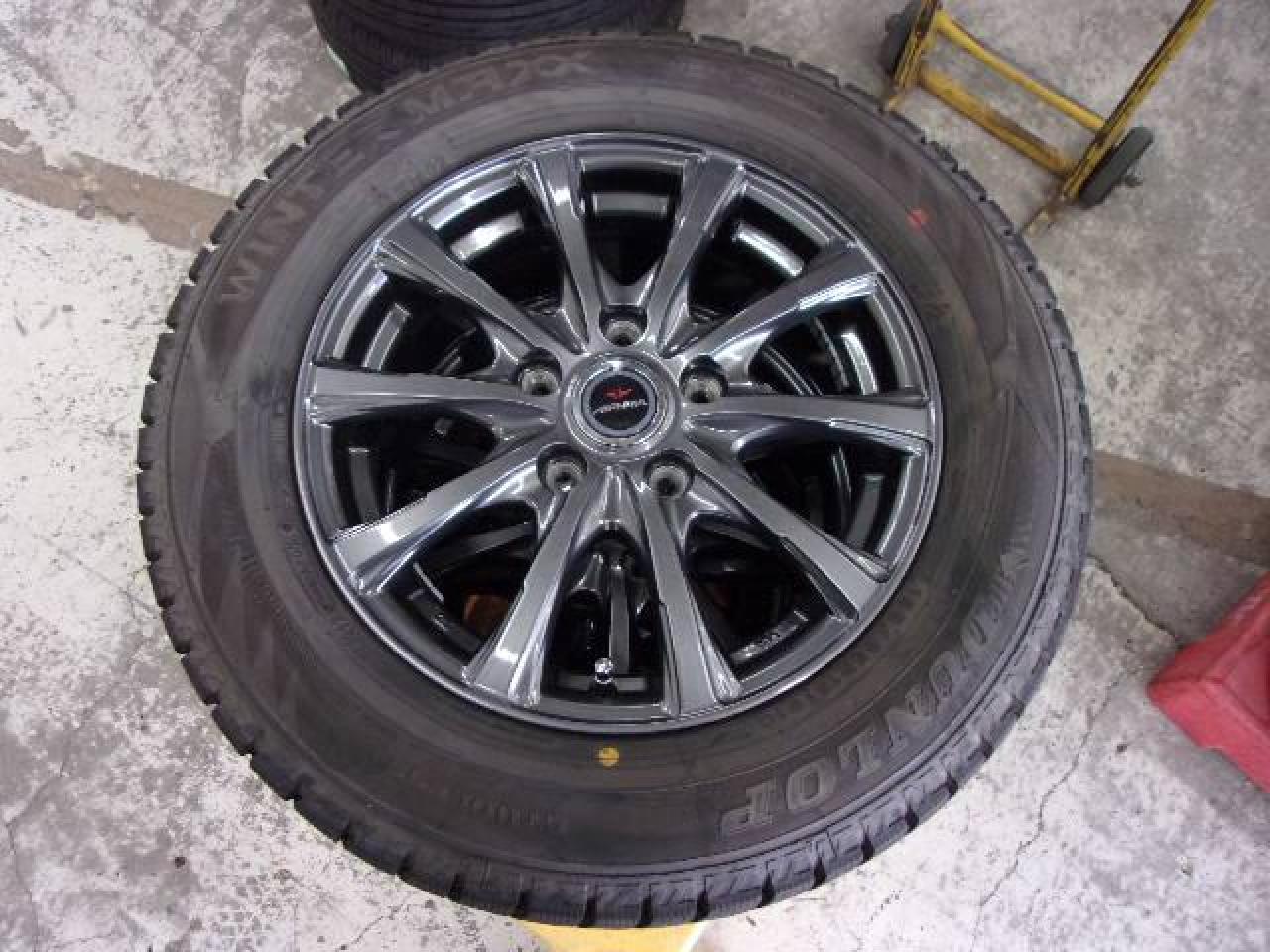 DUNLOP AIRNOVA SB10 + DUNLOP WINTER MAXX WM02 | カー用品 スタッドレスタイヤホイールセット 15インチスタッドレスタイヤホイールセットを通販で ...