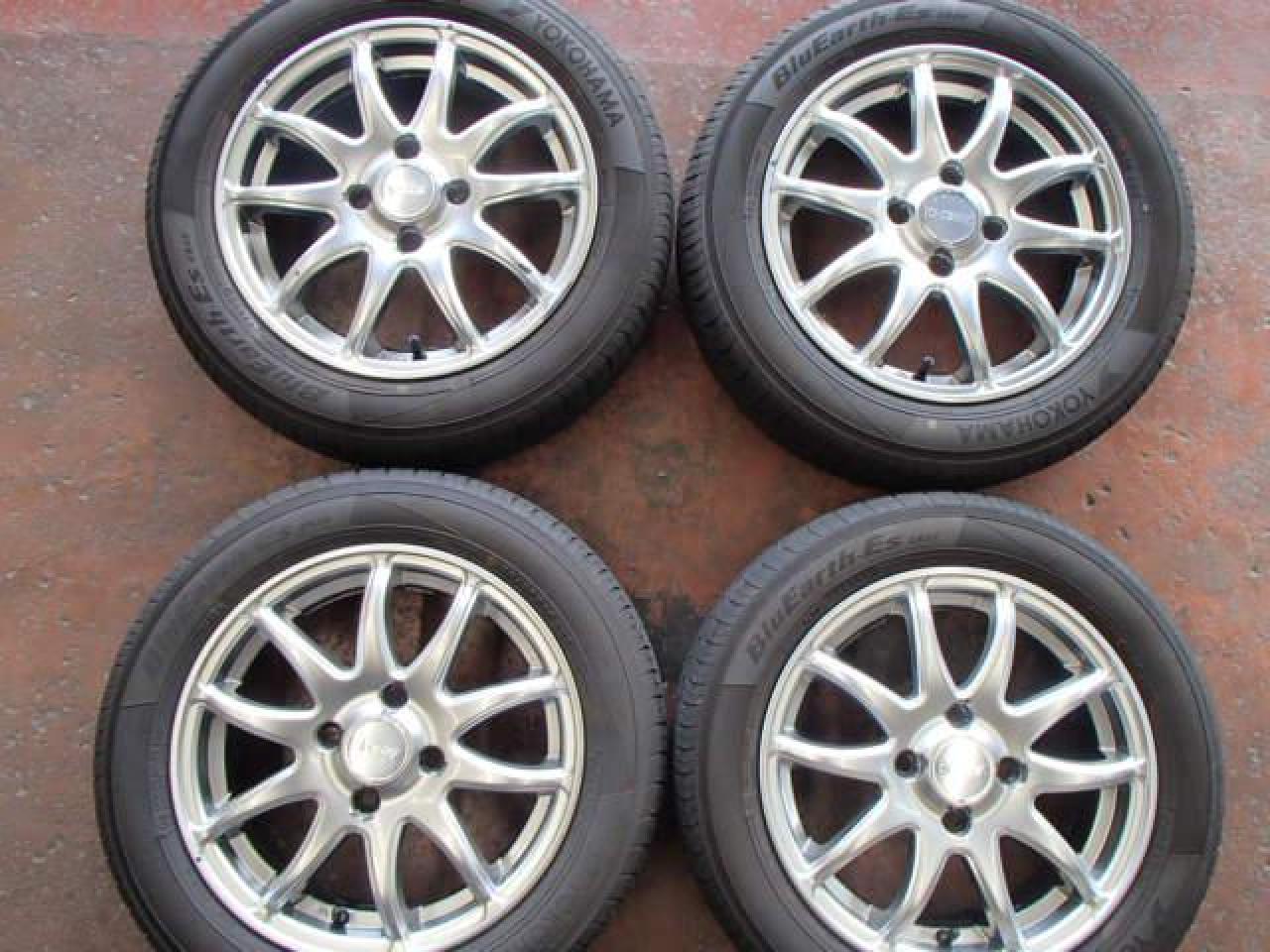 DECENTI STW10 + YOKOHAMA(ヨコハマ) BluEarth-Es ES32 155/65-14 4本セット | カー用品 ...