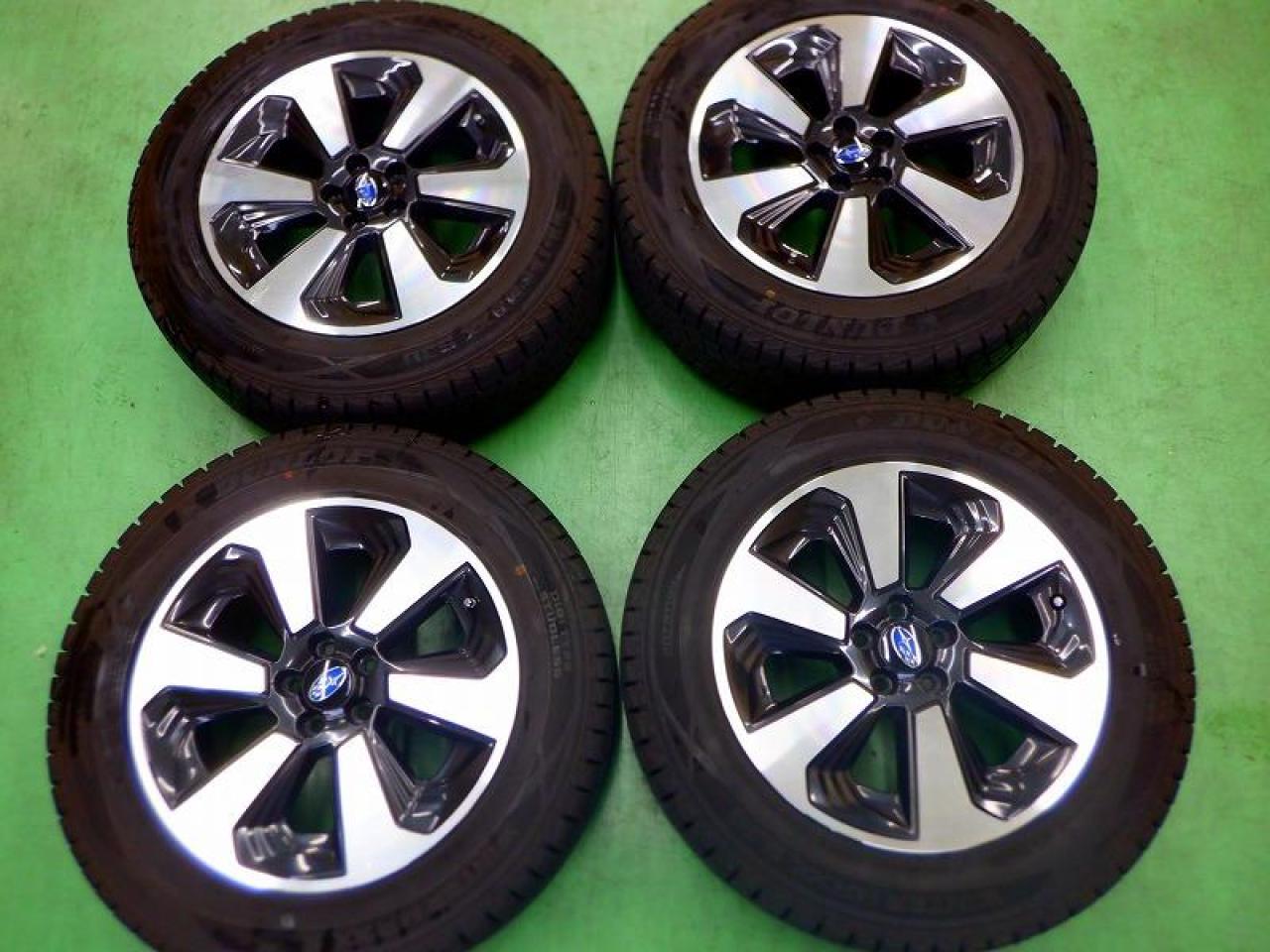 4【別倉庫在庫/在庫確認お日にち頂きます】ｽﾊﾞﾙ純正(SUBARU) ﾌｫﾚｽﾀｰ SJ系純正 + DUNLOP WINTERMAXX ...